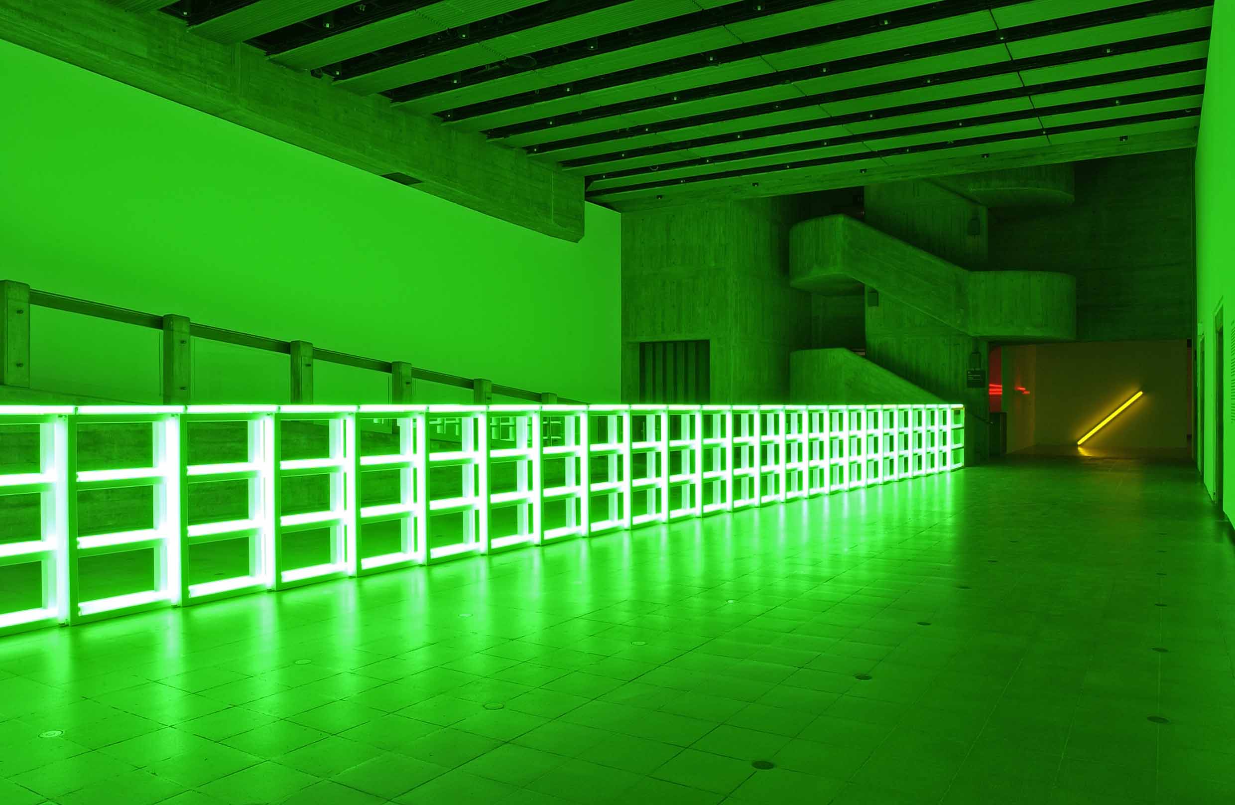 Archive- Dan Flavin at The Hayward Gallery: Andrew Graham-Dixon